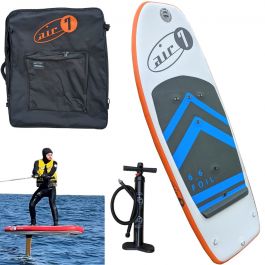 airSUP Air7 6'6 inflatable foil board 198cm 130L for wing surf and SUP foil